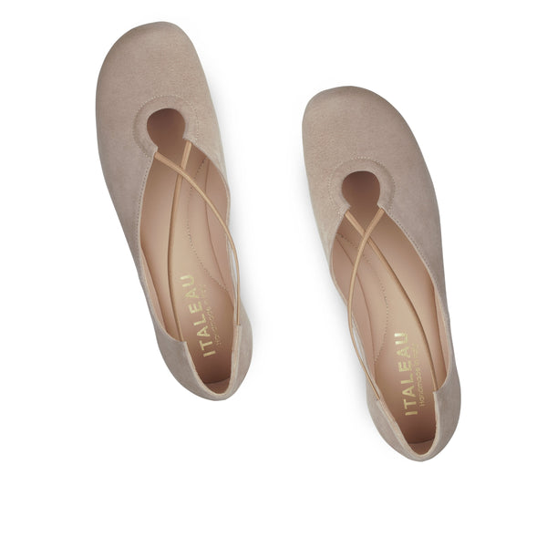 Bria Flex Flats | Women’s Flats | Italian Suede Shoes - Italeau Nuova