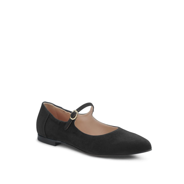 Melia Flex Flats | Women’s Mary Janes | Italian Suede Shoes - Italeau Nuova